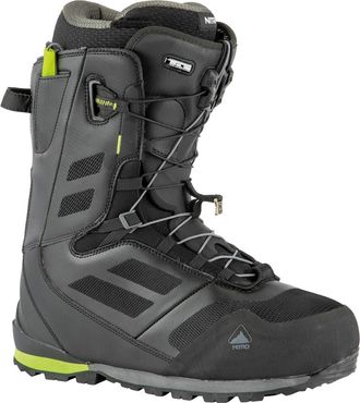 Nitro Snowboards Herren Incline TLS 22 Splitboardboot All Mountain Freeride Premium Schnellschn&uuml;rsystem Boot Snowboardboot, Black-Lime, 265