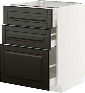 IKEA METOD / MAXIMERA Unterschrank mit 3 Schubladen