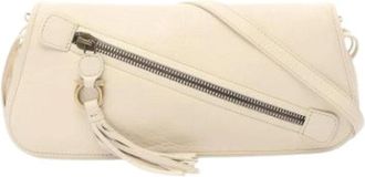 Ferragamo Sac bandouli&egrave;re en cuir pr&eacute;-poss&eacute;d&eacute; - Femme - Pre-owned - Beige - Taille: ONE Size