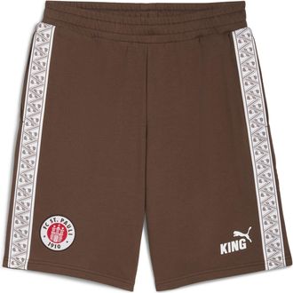 Puma Short molletonn&eacute; KING FC St. Pauli Homme, Accessoires, Marron, XXL