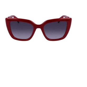 Liu Jo Femme, Accessoires, Rouge, Taille: 52 MM Lunettes de soleil &eacute;l&eacute;gantes