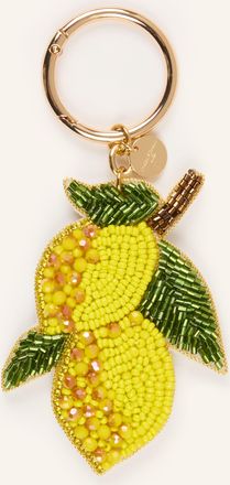 Cheeky Chain Cheeky Chain Munich Taschenanh&auml;nger Mit Schmucksteinen gelb