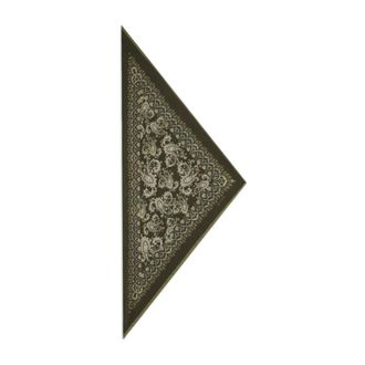 Etro Homme, Accessoires, Vert, Taille: ONE Size Triangle Foulard Print Scarf