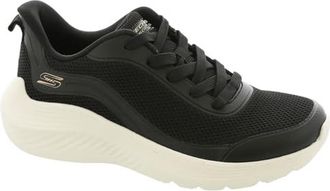 Skechers Baskets Bobs Squad Waves-Still Wading pour Femme, Noir/Blanc, 38 EU