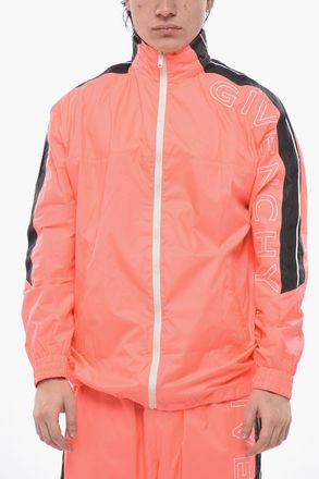 Givenchy Nylon-Windjacke NEON mit Kontraststreifen Givenchy