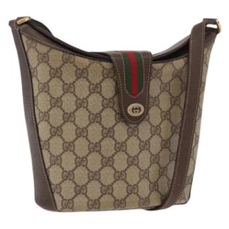 Gucci Pre-owned Vintage Schultertasche - - Pre-owned - Damen - Beige - ONE SIZE