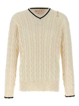 Marni Cardigan - Blanc