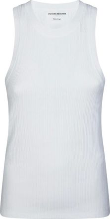 Victoria Beckham Femme, Tops, Blanc, Taille: 38 FR Tank Top Costina