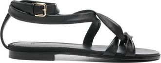 Co Femme, Chaussures, Noir, Taille: 37 1/2 EU Sandale Asym&eacute;trique