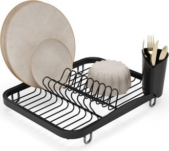 Umbra SINKIN Dish Rack Black