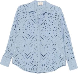 MC2 Saint Barth Femme, Blouses et Chemises, Bleu, Taille: 36 FR Chemises