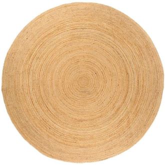 vidaXL Tapis jute tressé 240 cm Rond Vidaxl