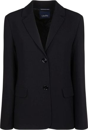 Max Mara Damen, Jacken, Schwarzk, 3XSGröße