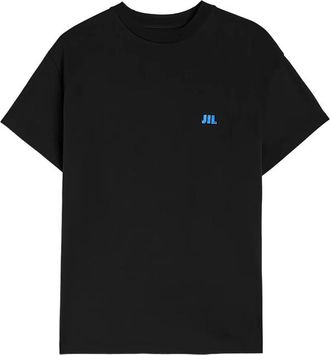 Jil Sander Relaxed-fit Cotton Crew-neck T-shirt With Embroidered JIL Logo