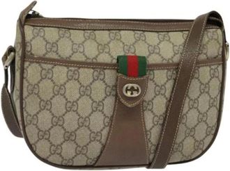 Gucci Pre-owned Cuir sacs-gucci - Femme - Pre-owned - Beige - Taille: ONE Size