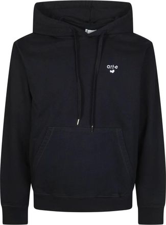 Arte Homme, Sweatshirts et sweats &agrave; capuche, Noir, Taille: L Heart Logo Sweat &agrave; capuche
