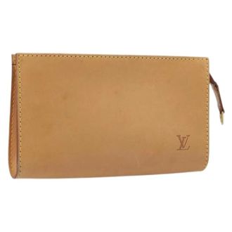 Louis Vuitton Pochette Vintage doccasion - Femme - Pre-owned - Beige - Taille: ONE Size