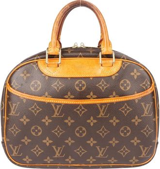 Louis Vuitton Crossbody Bags - Louis Vuitton Canvas Monogram Trouville Handbag - Gr. unisize - in Braun - f&uuml;r Damen