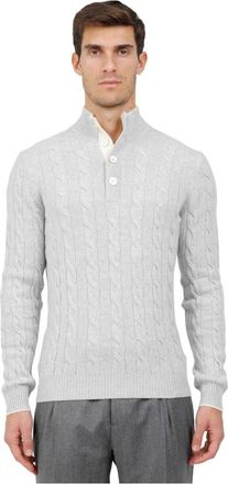 Gran Sasso Rollkragenpullover - - Knitwear - Herren - Grau - 2XL