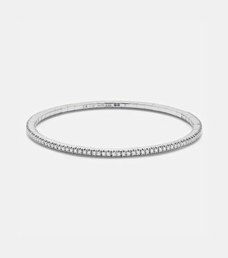Bucherer Bracelet Stretchy en or blanc 18 ct et diamants