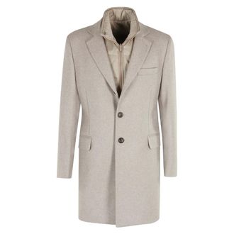 Fay Homme, Manteaux, Beige, Taille: L Easy DB Coat