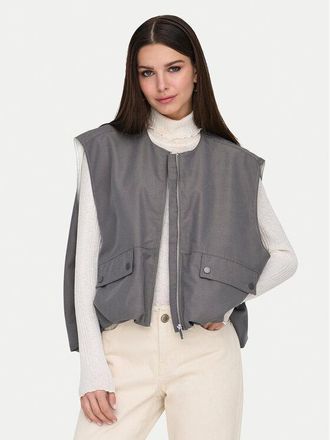 Only Bodywarmer Mary 15338137 Grau Loose Fit