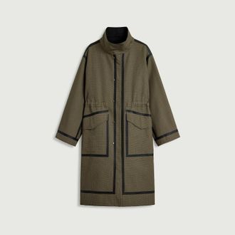 SOEUR MANTEAU LUCE NOIR/BEIGE