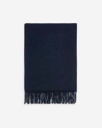 Arket XXL-Wollschal -Blau