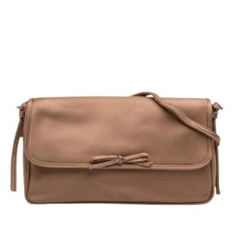 Balenciaga Pre-owned Satin Shoulder Bag - - Pre-owned - Damen - Braun - ONE SIZE