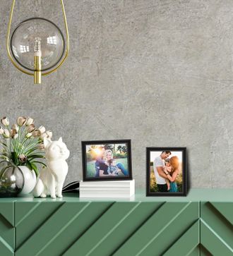 IKEA Ikea FISKBO Rahmen in schwarz; (10x15cm)