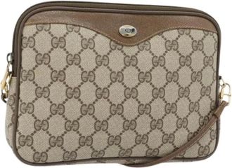 Gucci Sac bandouli&egrave;re vintage Pre-owned - Femme - Pre-owned - Beige - Taille: ONE Size