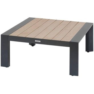 Hesperide Hesperide - Table basse de jardin carr&eacute;e &Eacute;vasion graphite & honey 87 x 87cm en aluminium - Hesp&eacute;ride