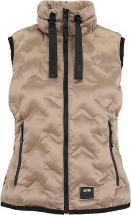 Doris Streich Leicht wattierte Weste - - Jackets - Damen - Braun - M