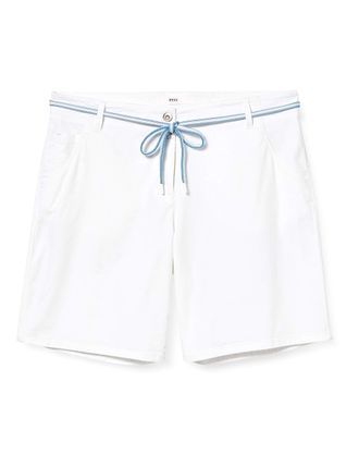 Brax Damen Mel B Ultralight Denim Straight Jeans, per Pack Weiß (White 99), 34 (Herstellergröße: 34)