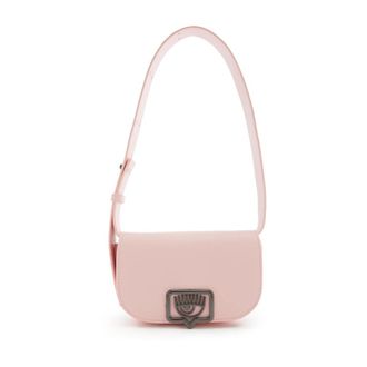 Chiara Ferragni Rosa Kunstleder Schultertasche - - Bags - Damen - Rosa - ONE SIZE