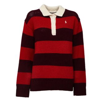 Polo Ralph Lauren Geripptes Poloshirt - - Tops - Damen - Mehrfarbig - XS