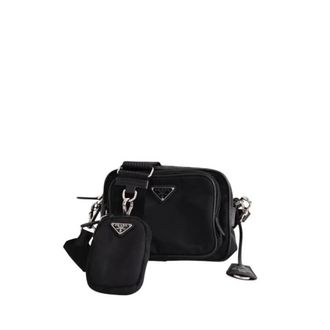 Prada Sac bandouli&egrave;re en nylon pr&eacute;-poss&eacute;d&eacute; - Femme - Pre-owned - Noir - Taille: ONE Size