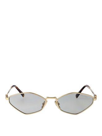 Miu Miu Lunettes De Soleil - Or