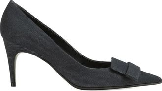 Sergio Rossi Sr1 slingback pumps - Blau