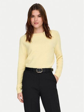 Only Pullover Rica 15204279 Gelb Regular Fit