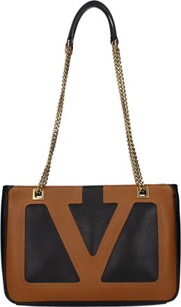 Valentino Garavani Femmes Sacs &agrave; bandouli&egrave;re Cuir Noir/Spezia