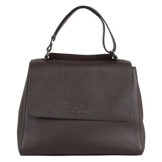 Orciani Sveva Soft Media Shoulder Bag - Femme - Sacs - Brun - Taille: ONE Size