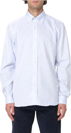 Fay Homme, Chemises, Bleu, Taille: M Chemise boutonn&eacute;e