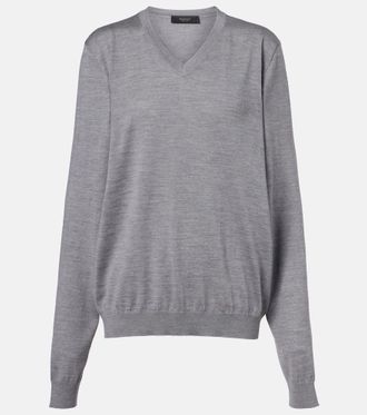 Gucci Oversize-Pullover aus Wolle