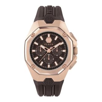 Philipp Plein Octagon Chronograph - - Accessories - Herren - Braun - ONE SIZE
