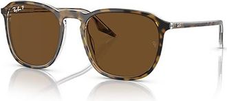 Ray-Ban Rb2203 Sonnenbrillen Havana Fassung Braun Glas Polarisiert 55-20