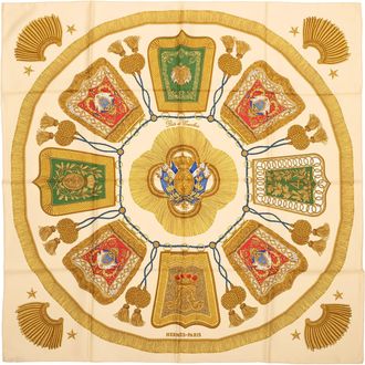 Herm&egrave;s T&uuml;cher & Schals - Scarf - Gr. unisize - in Gelb - f&uuml;r Damen