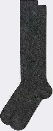 Calzedonia Lange Socken Mit Kaschmir Grau