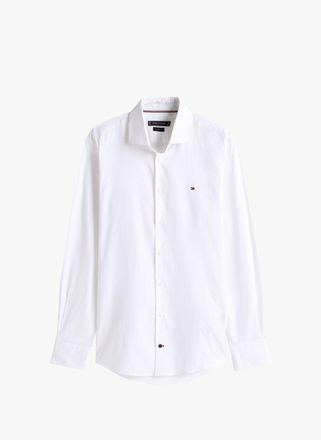 Tommy Hilfiger Chemise slim en coton m&eacute;lang&eacute;