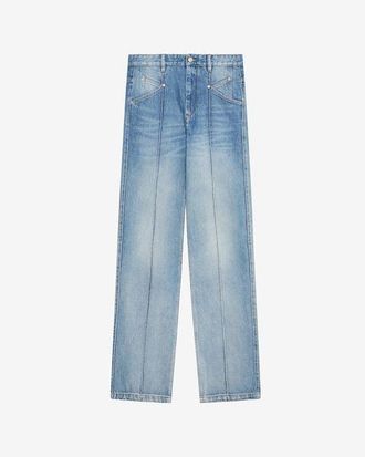 Isabel Marant Pantalon Nadege - Femme - Ice Bleu - Taille 32 - Isabel Marant